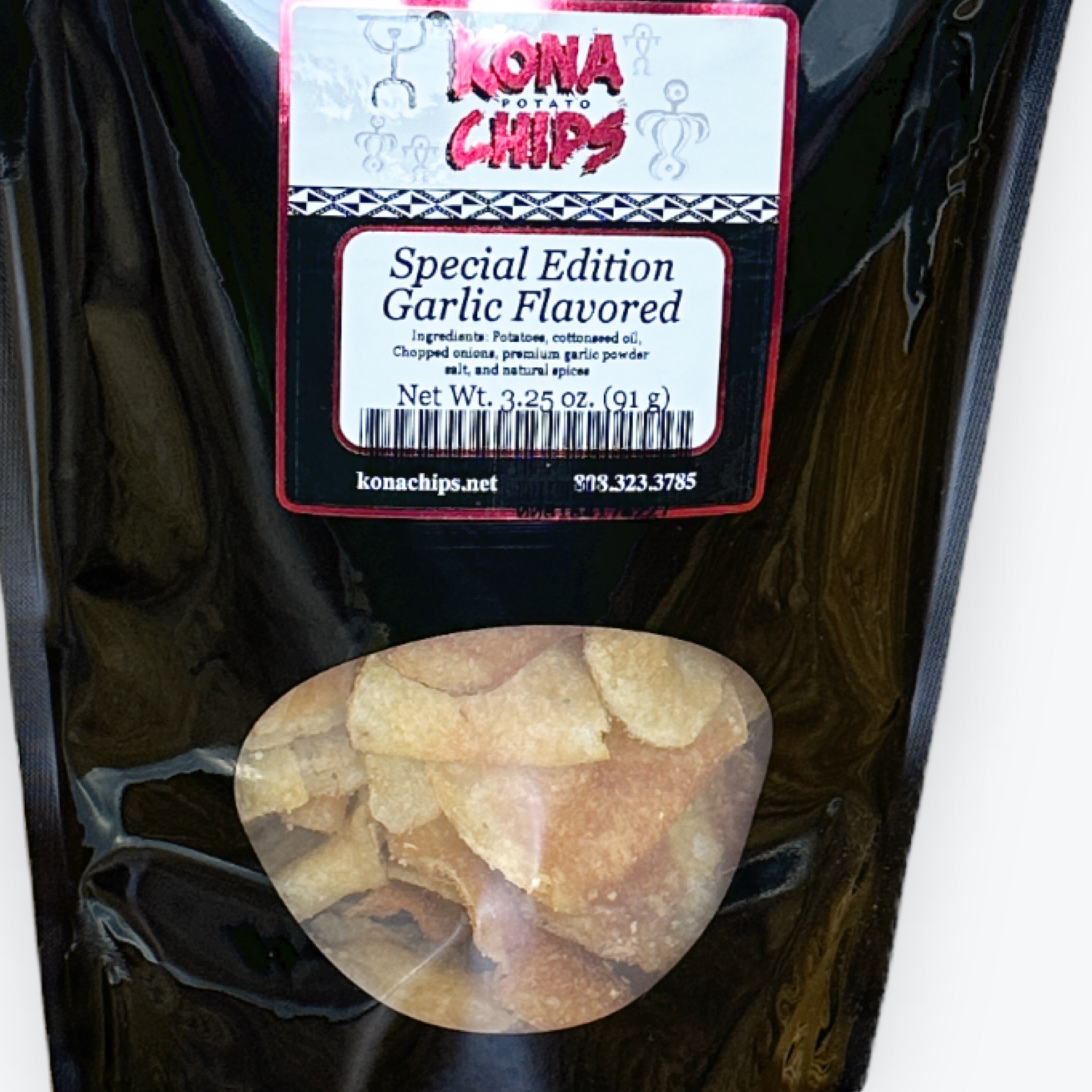 Garlic Potato Chips | Kona Chips