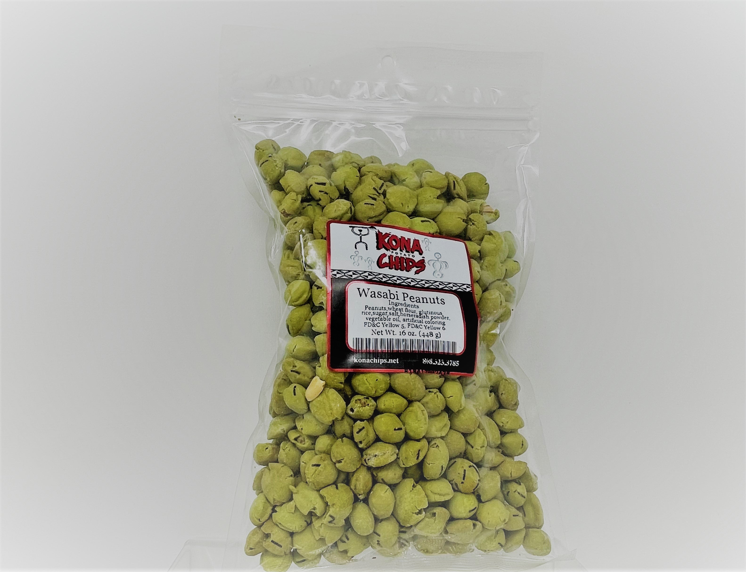 Wasabi Peanuts | Kona Chips