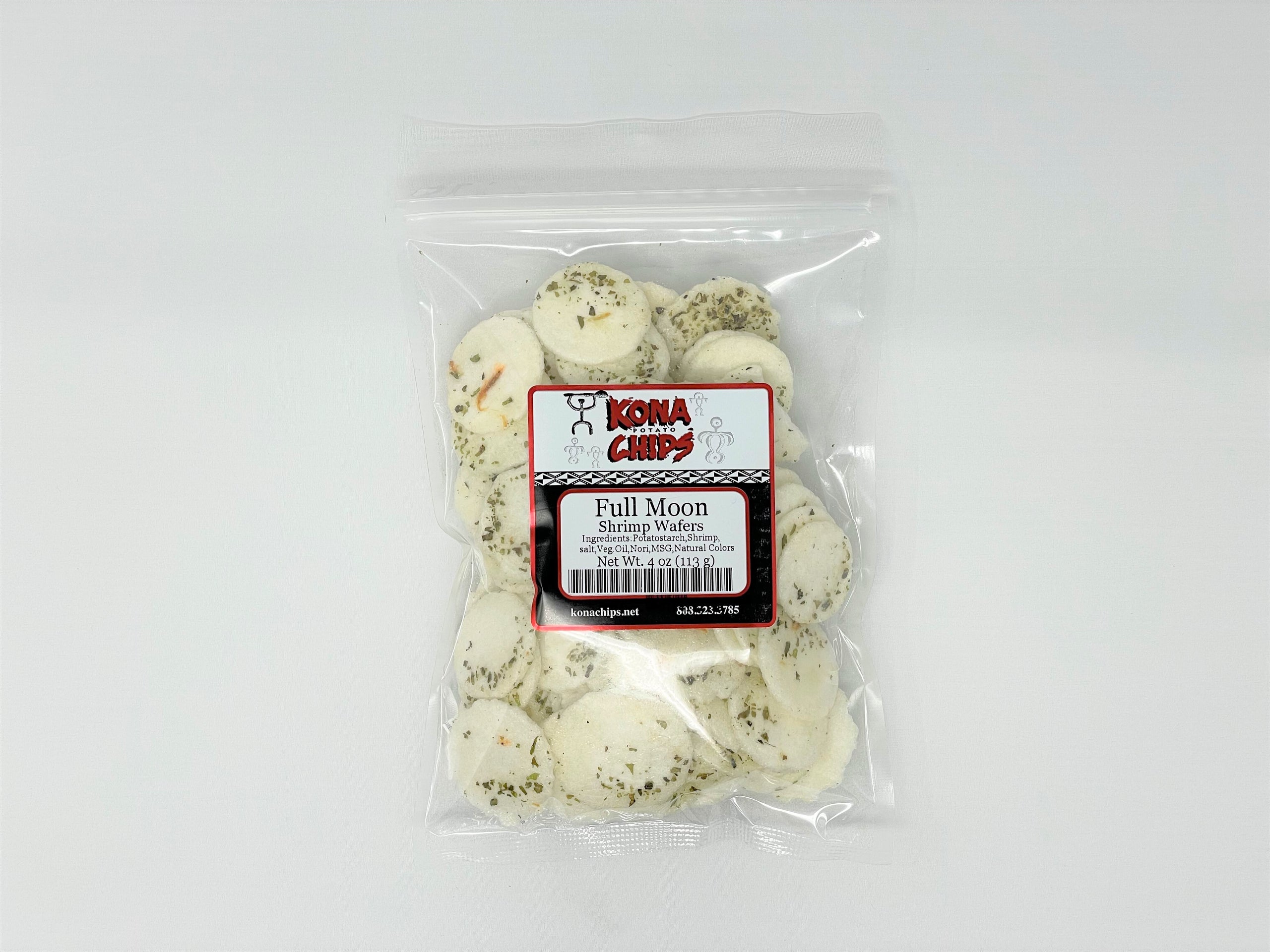 Full Moon Shrimp Wafers | Kona Chips