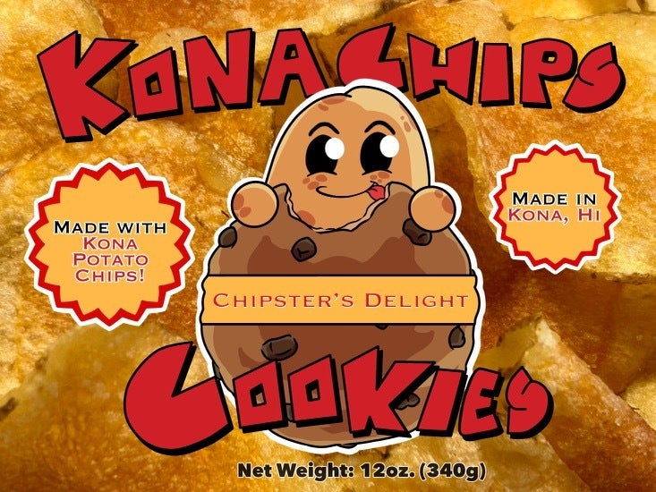 Kona Potato Chip Cookies | Kona Chips