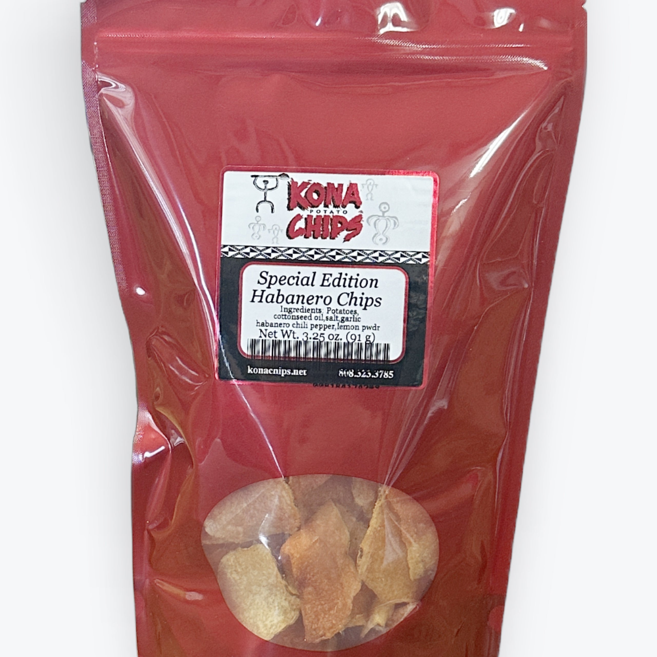 Habanero Potato Chips | Kona Chips